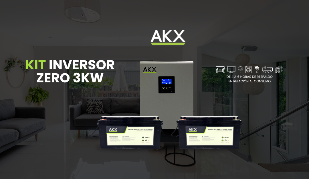 Inversor ZERO 3KW: Energía Ininterrumpida para tu Negocio