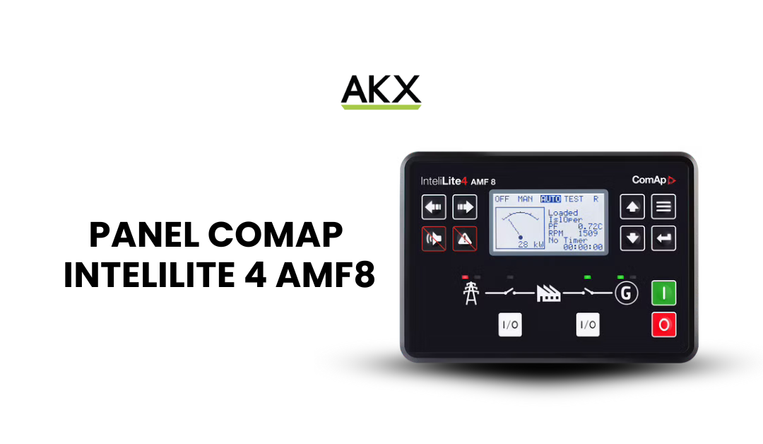 Panel Comap InteliLite AMF8: Control total para tu generador
